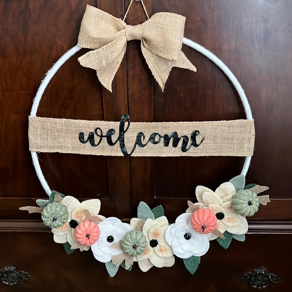 Hand Crafted | Holiday | Bo Ho Fall Wreath | Poshmark